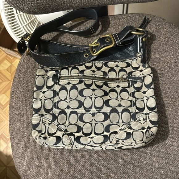 Bags | Coach Mono Bag With Black Combination | Poshmark